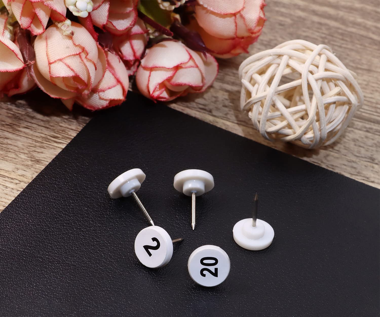 Numbered Push Pins For Maps