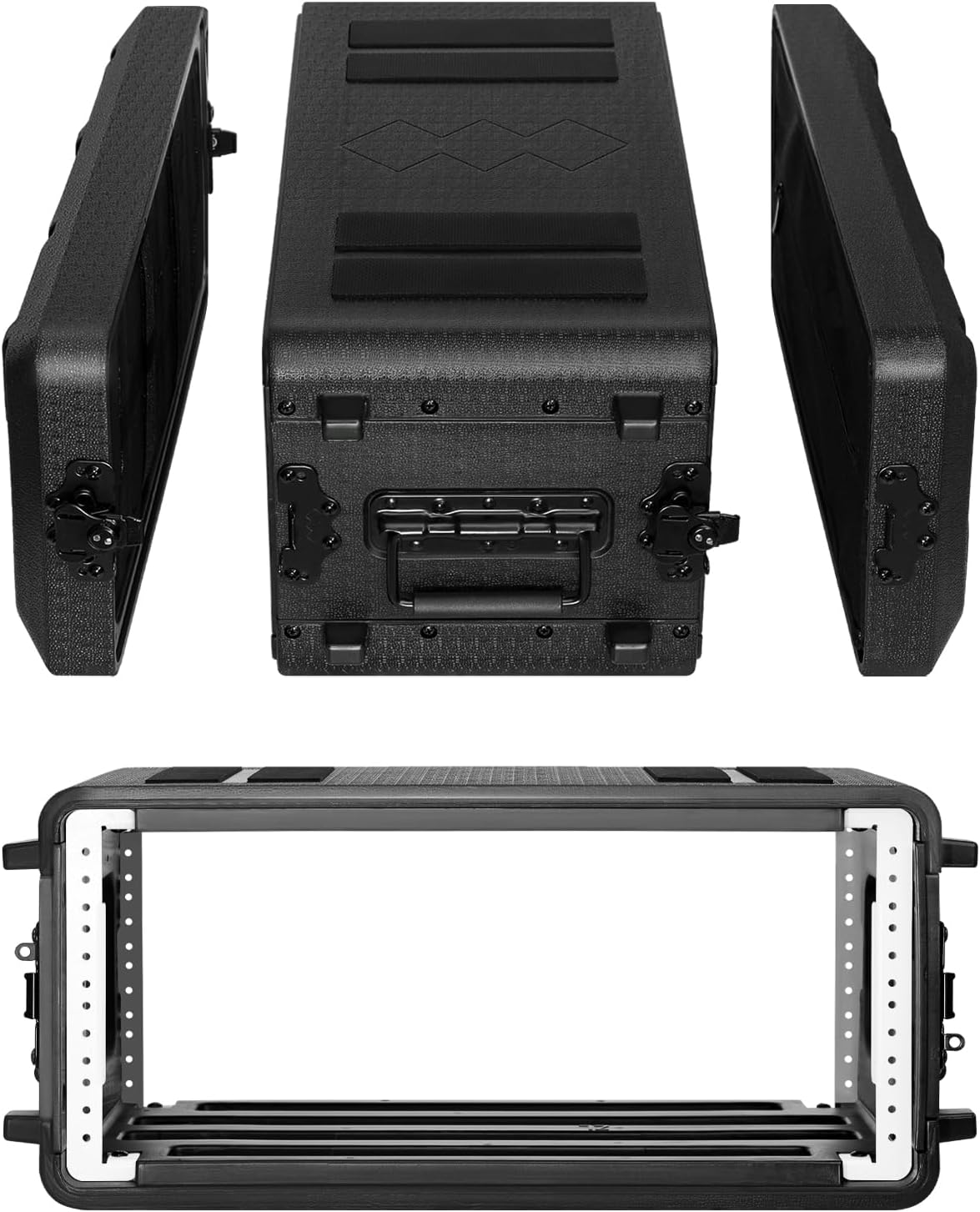 Amazon.com - ECGOIOE 4U Rack Case Shallow 12" Depth, 19" Rackmount ...