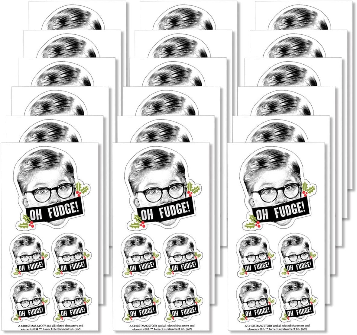 Amazon.com: Paper House Productions A Christmas Story Oh Fudge Sticker ...
