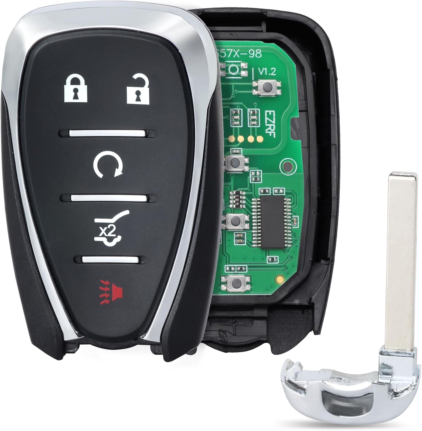 Amazon.com: Yewong Proximity Smart Key Fob Replacement Keyless Entry ...