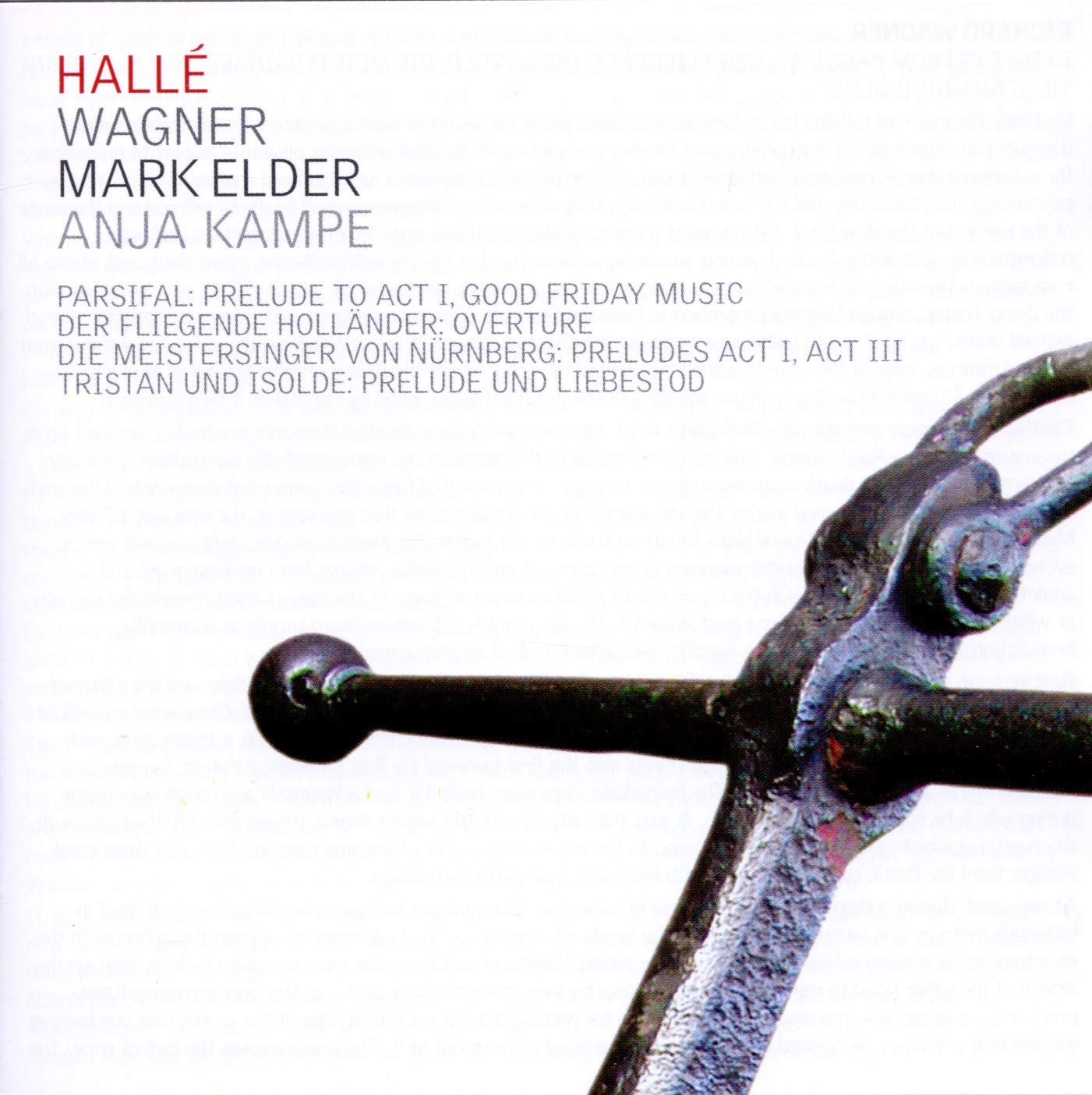 Hall Orchestra, R. Wagner, Richard Wagner, Hallé Orchestra, Anja Kampe ...