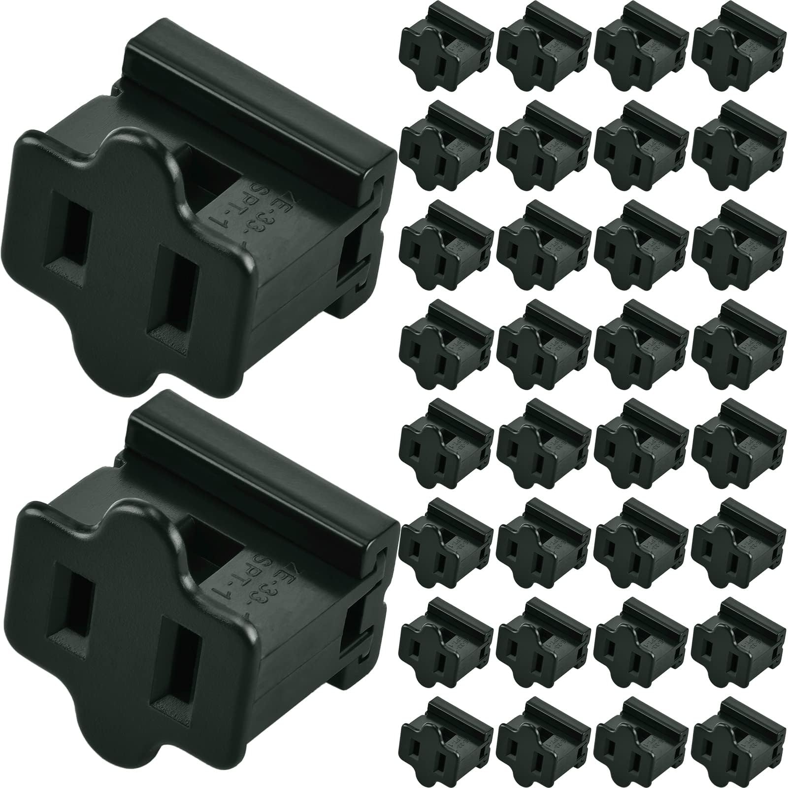 25 pack Female Inline Zip Plug SPT-2 - Amazon.com