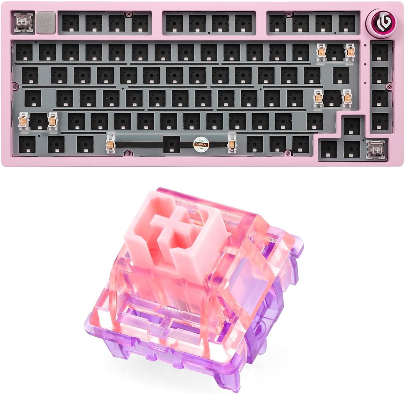 Amazon.com: EPOMAKER x LEOBOG Hi75 Aluminum Alloy Wired Gaming Keyboard ...