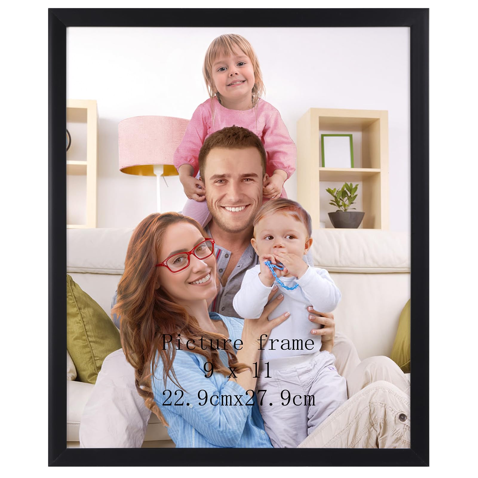 Amazon.com - Giftgarden 9x11 Picture Frame Black, 9 by 11 Thin Photo ...