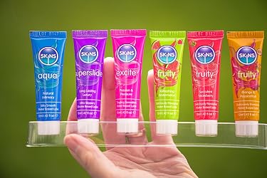 SKINS Sex Lube - Water Based Lube, Tingle Lube and an Anal Lube, with 3 ...