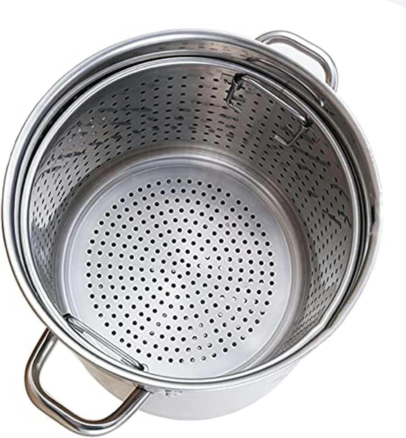 Amazon.com: Large Stock Pot Stainless Steel Cookware Heavy Duty Soup ...