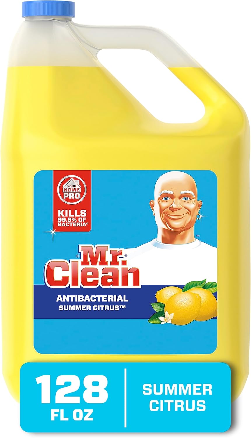 Amazon.com: Mr. Clean Multi-Surfaces 128 Fluid Ounce Bottle : Health ...