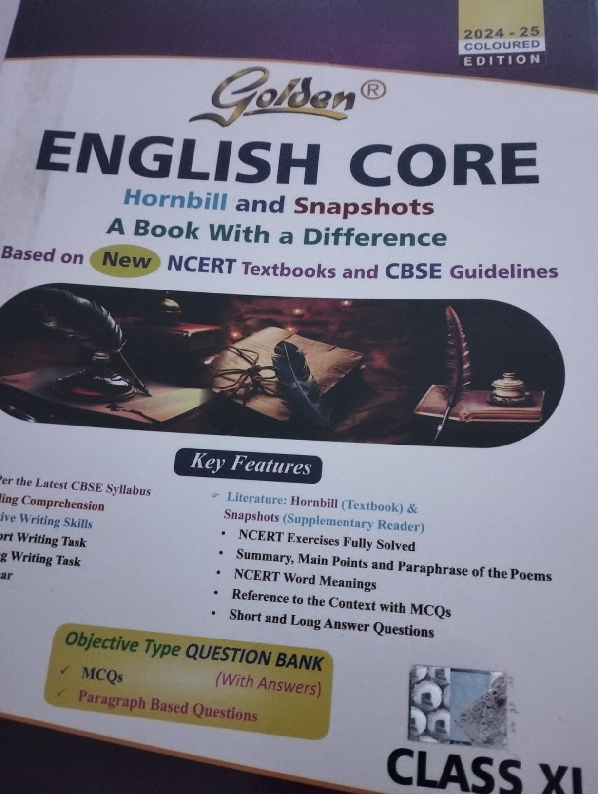 Golden English Class 11 : Based on CBSE Guidelines & NEW NCERT ...