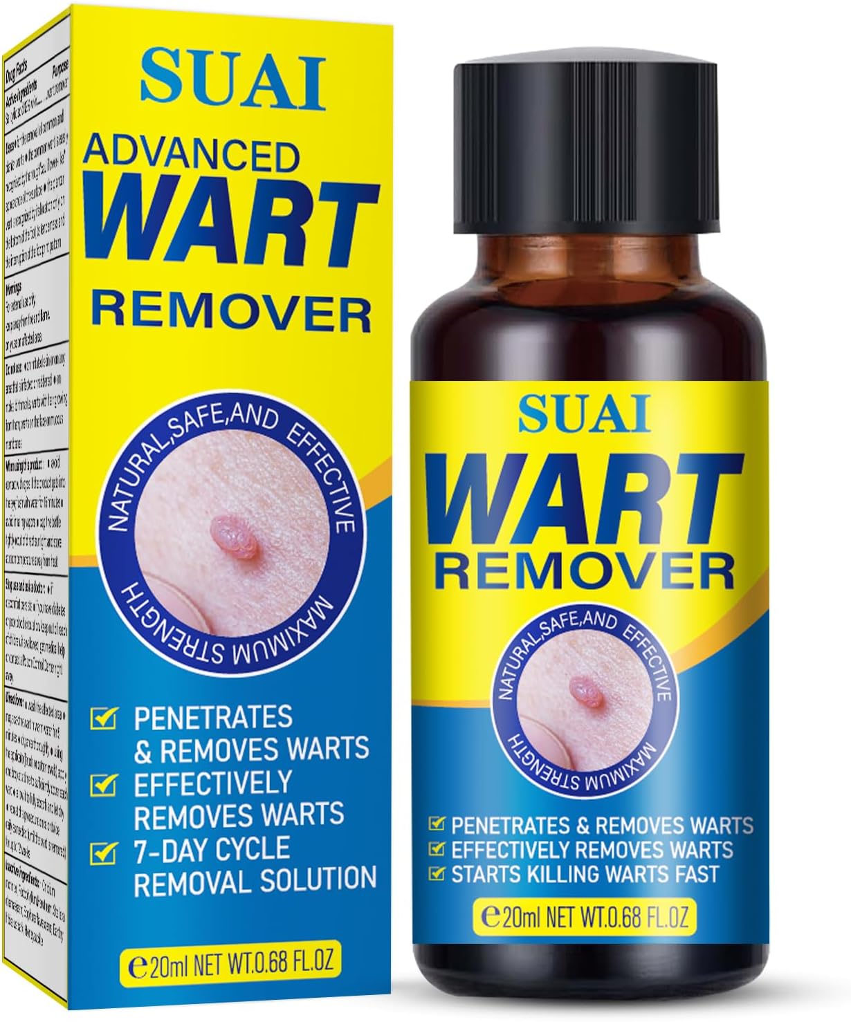 Amazon.com: Fast-Acting Wart Remover, Skin Tag Removal with Salicylic ...
