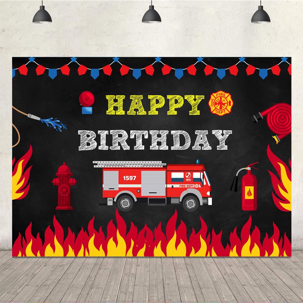 Happy Birthday Fireman