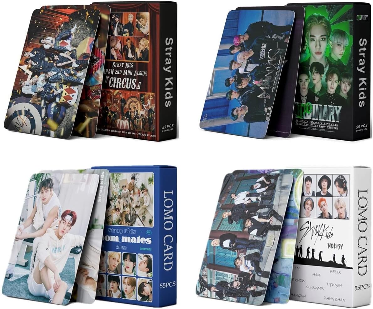 Amazon.com : MeiYiYou 2Pack/110PCS Stray-Kids Photocards,Stray-Kids ...