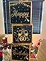 Amazon.com: 3pcs 60th Birthday Decorations Boxes for Men Women, Black ...