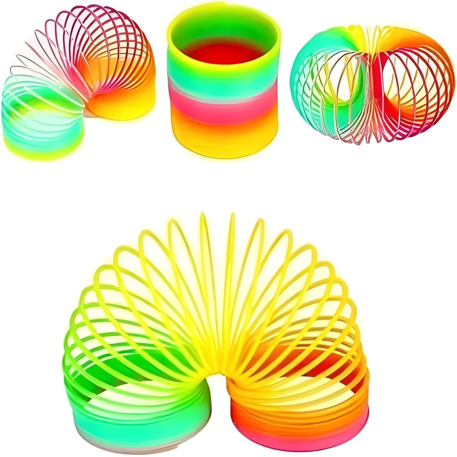 Buy Rainbow Spring Fun Activity Stress Relief Toy for Kids Adults of ...