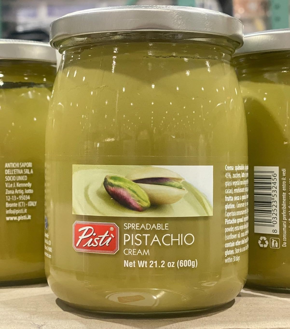 Pisti Spreadable Pistachio Cream 600g | Irresistible Luxurious ...