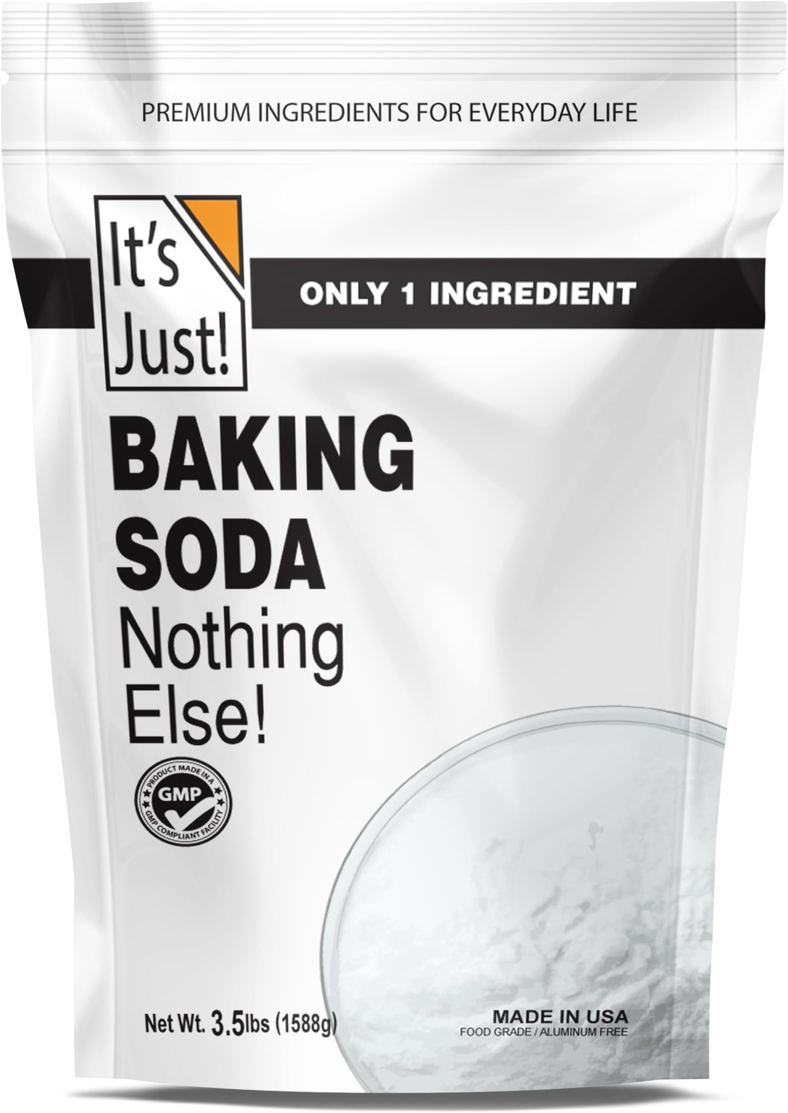Amazon.com : Dr. Clark Pure Baking Soda Powder, 1 cup : Sodium Mineral ...