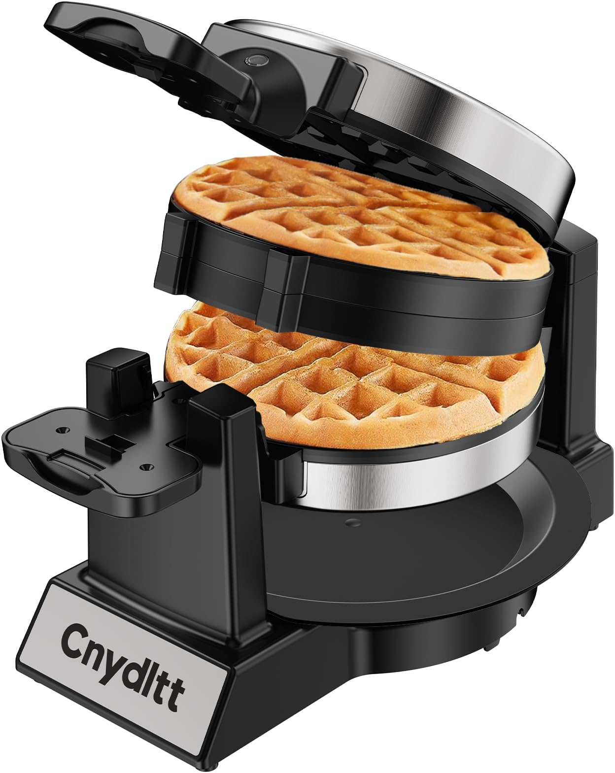Amazon.com: Waffle Maker, Double Belgian Waffle Maker 180°Flip, 1400W Waffle Iron 8 Slices ...