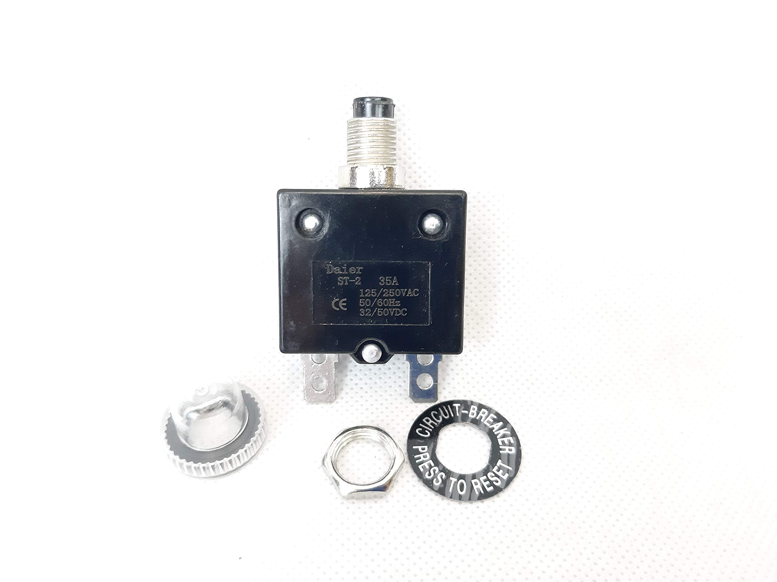 35 AMP Circuit Breaker Cut Out Reset Fuse Mobility Scooter : Amazon.co ...