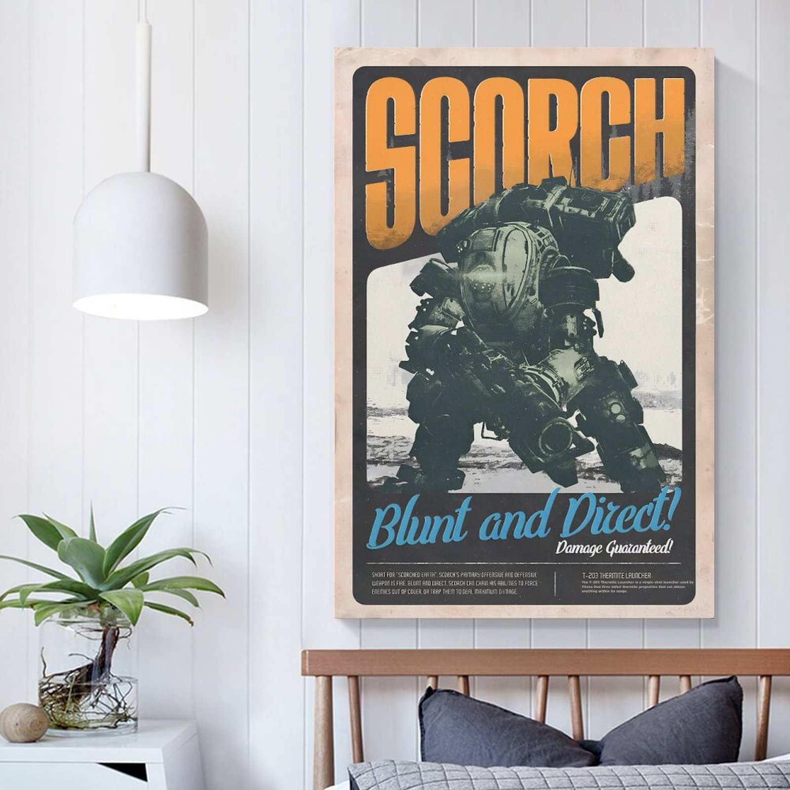 Titanfall 2 Scorch Poster