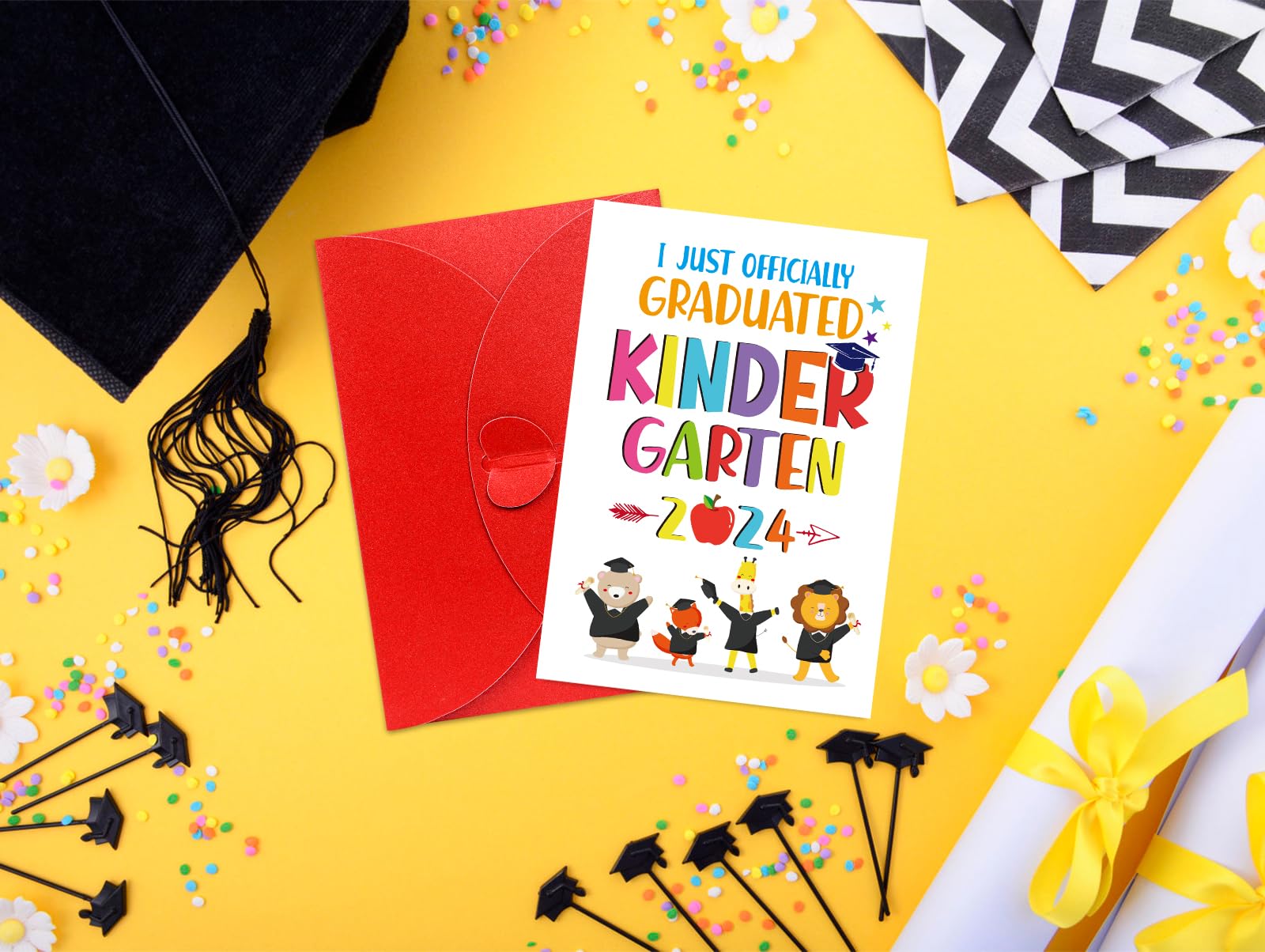 Snapklik.com : PETCEE Kindergarten Graduation Cards For Kids - 2024 ...