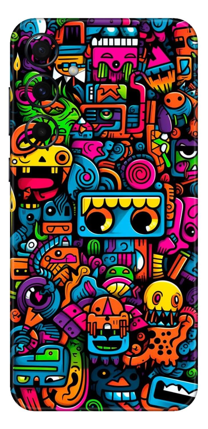 Amazon.in: Buy SKIN FACTORY Mobile Skin Sticker Compatible with Samsung ...