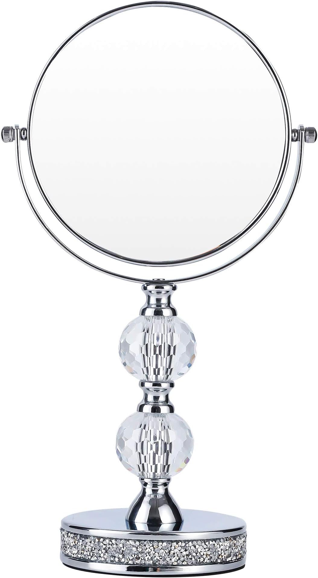 Amazon.com - Bestbling Bling Rhinestone Portable Magnified Double Sided ...