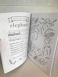 My First Animal Coloring Book for Kids Ages 4-8: Learn Fun Facts ...