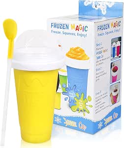 DIY Slushie Maker Cup - TIK TOK Quick Frozen Magic Cup, Double Layers ...