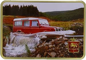 Stewarts Land Rover Defender 110 Off Road Shortbread Biscuit Tin 150 g ...