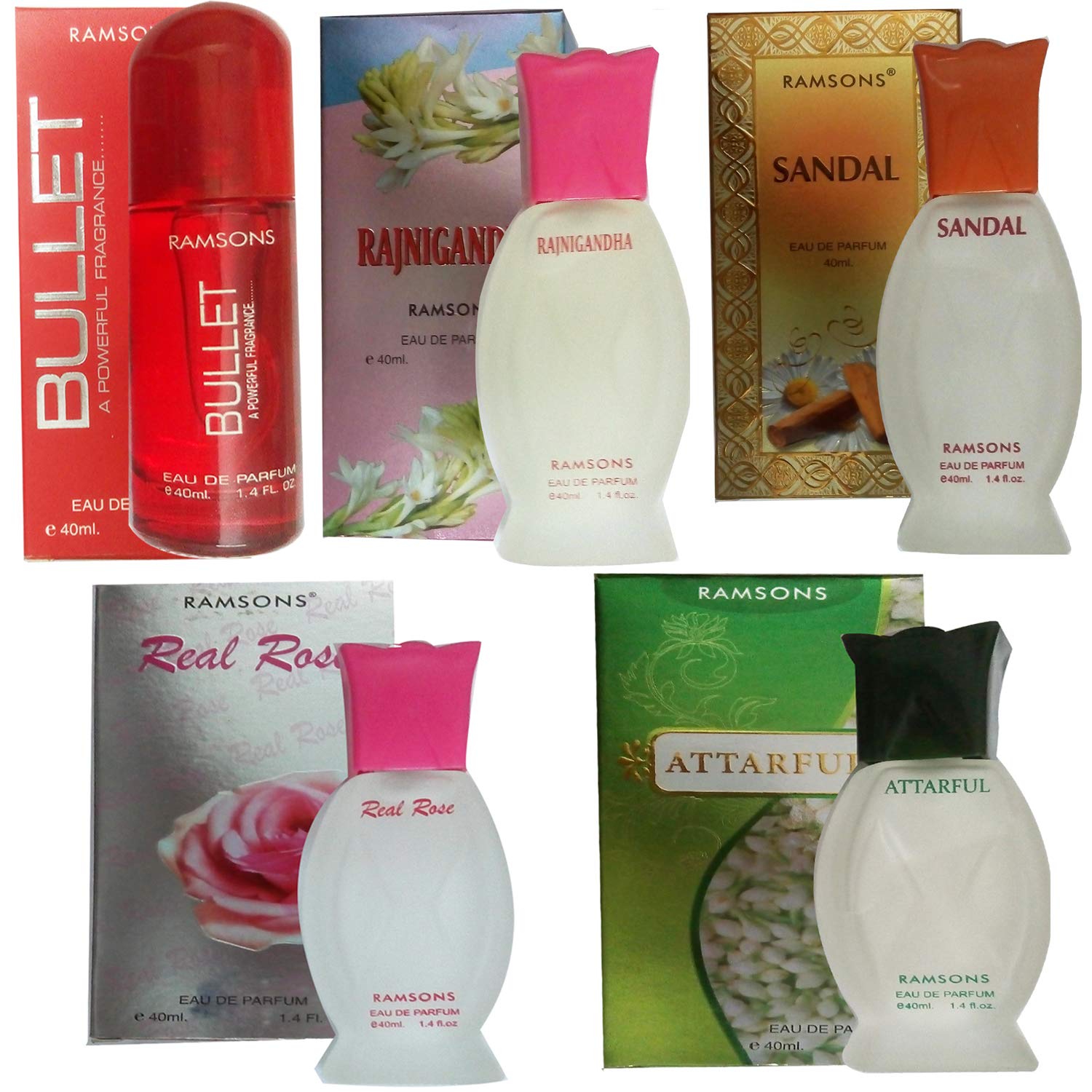 Buy 1 RAMSONS BULLET PERFUME (40 ML) + 1 RAMSONS ATTARFUL PERFUME (40 ...