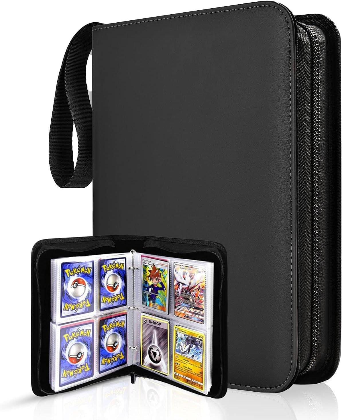 Amazon.com: 1280+ Cards 20 Pocket Card Binder Collector Card Album ...