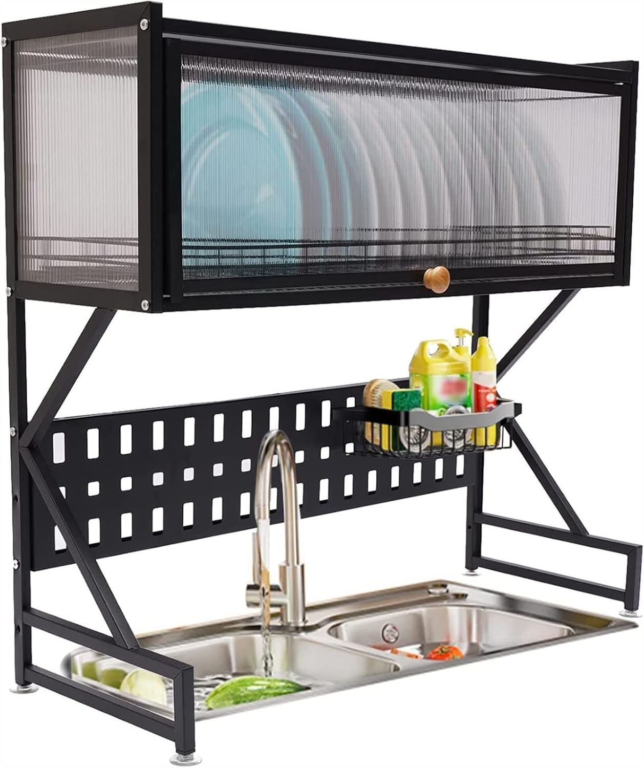 Amazon.com - Sink Dish Drying Rack Kitchen Dish Rack Over Sink Dish ...