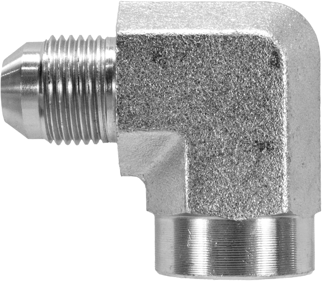 Amazon.com: 2502-12-08 HYDRAULIC FITTING 3/4" MALE JIC X 1/2" FEMALE ...