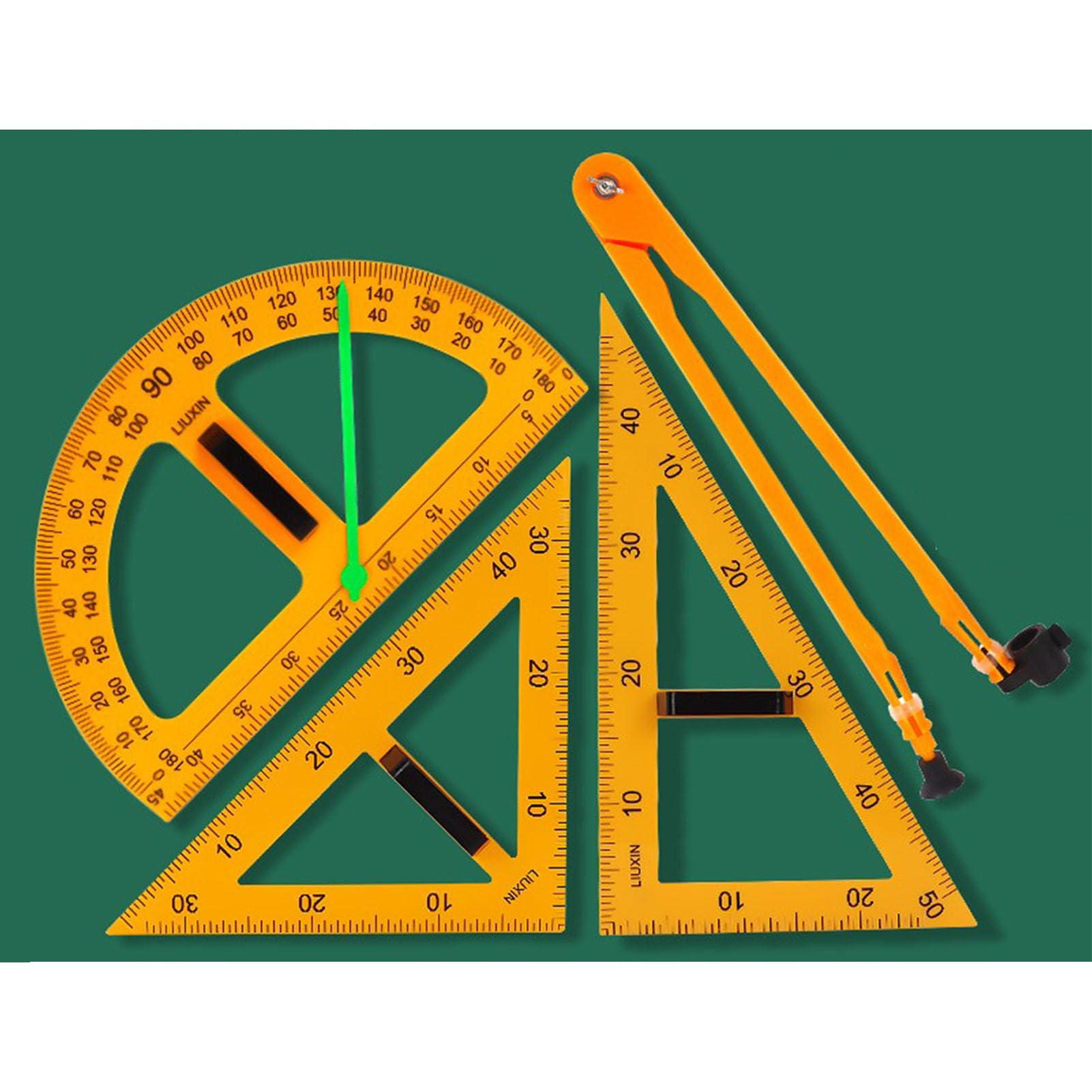 Amazon.com : Magnetic Geometry Set on Whiteboard Math Classroom Large ...