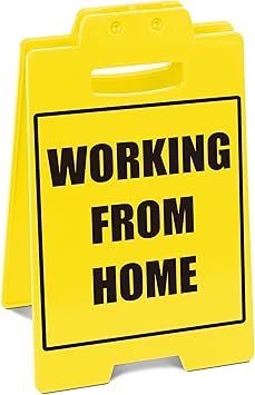 Amazon.com: Heartfelt Gifting Working From Home Desk Sign, Office Desk ...