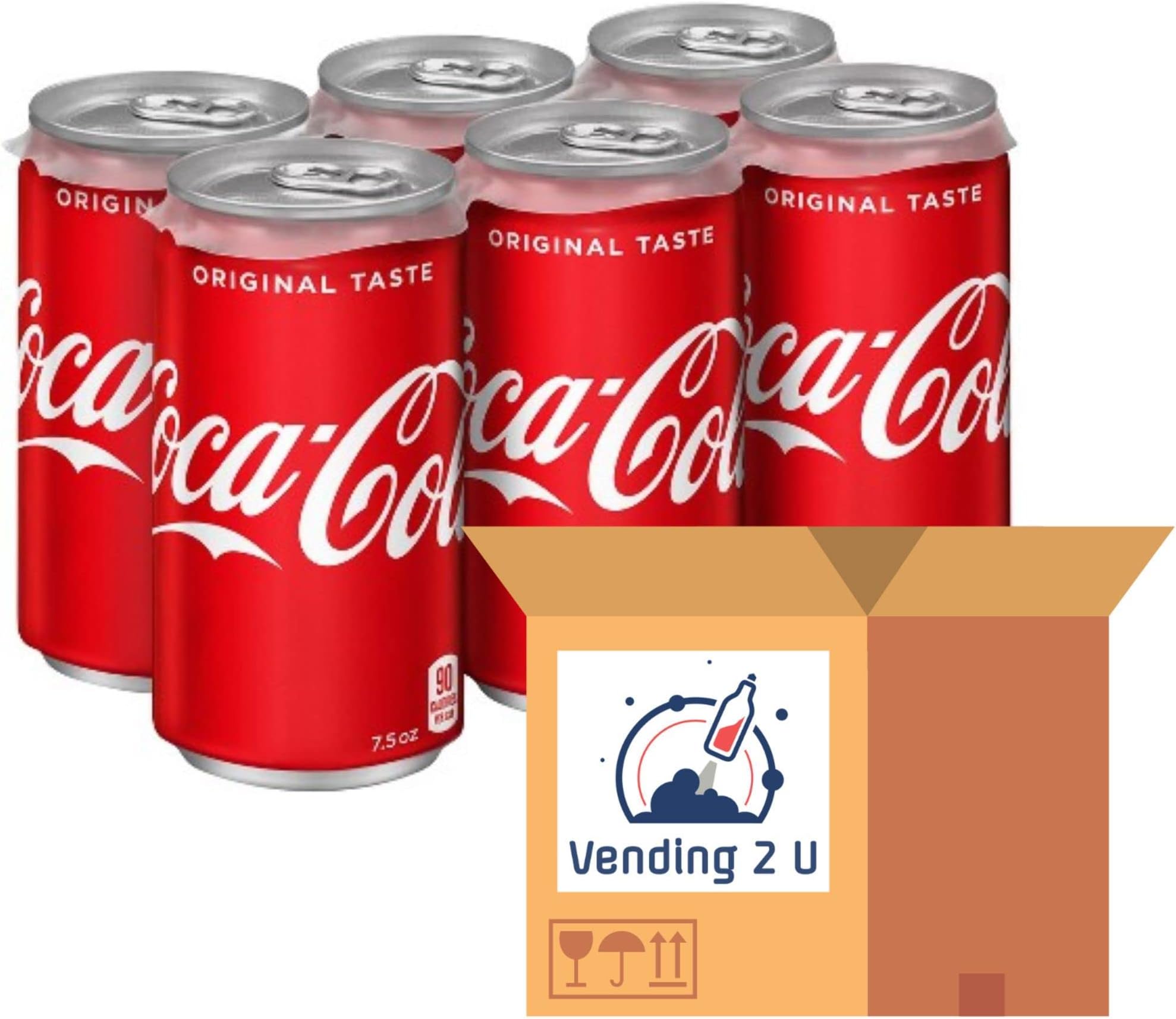 Amazon.com: Coke Mini-Can 7.5oz, 10 pack