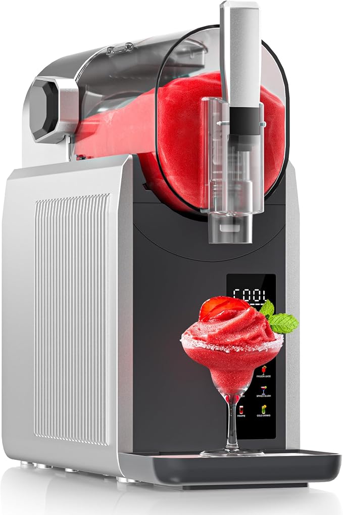 Slush Machine, 15-Minutes RapidChill Technology Slushy Machine for Home ...