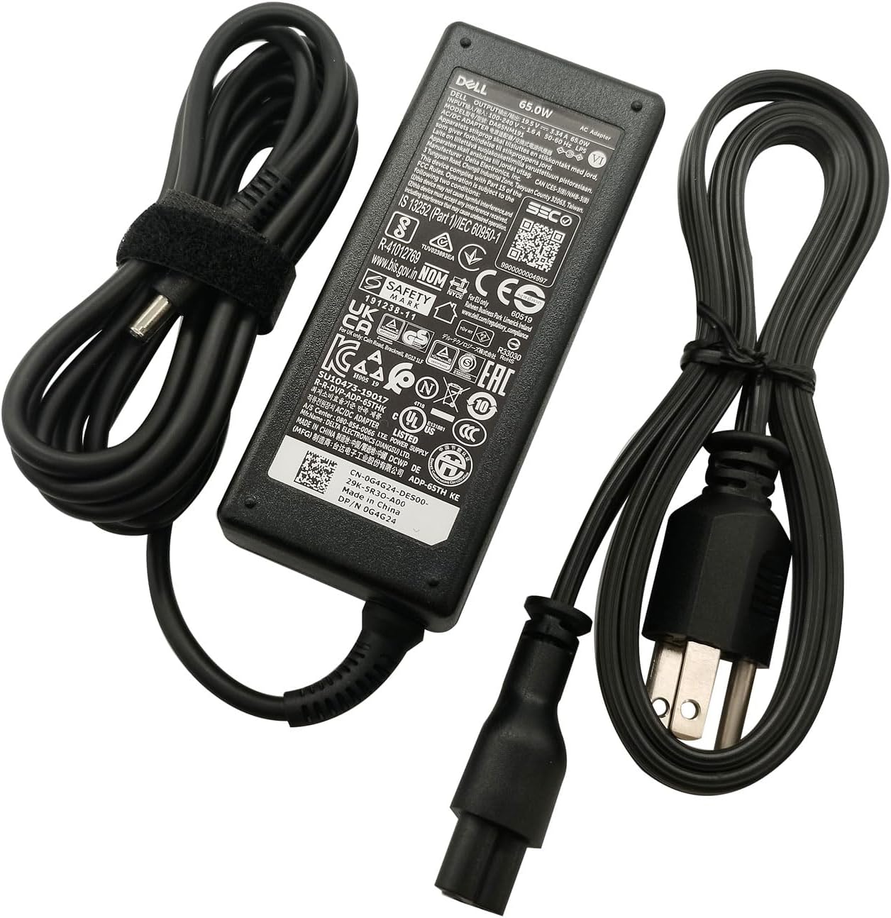 Amazon.com: Dell 65W 4.5mm tip Laptop Charger,Latitude 3320 3330 3340 ...