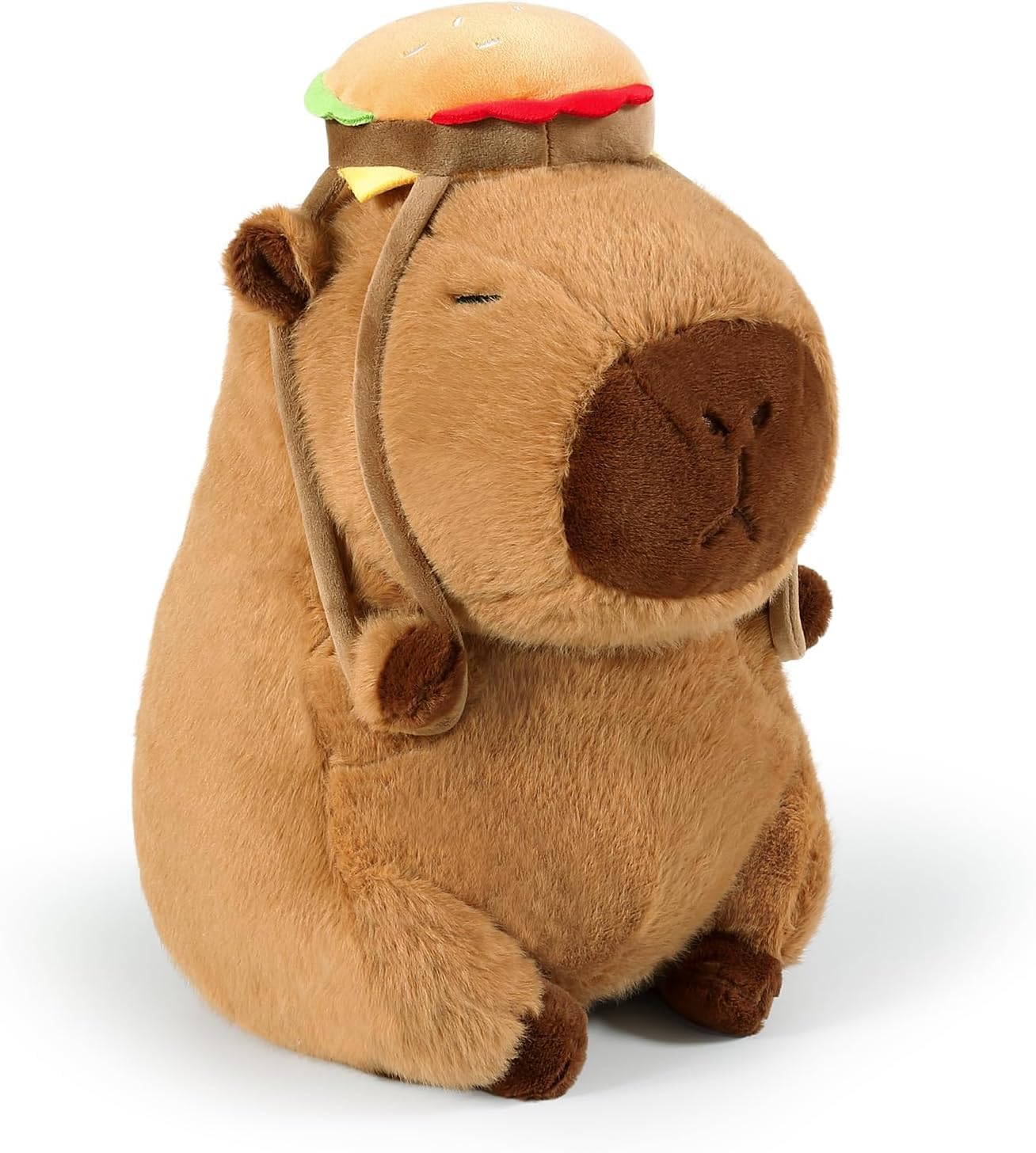 Amazon.com: MOTTOYS Cute Capybara Plush - 8 inch Stuffed Animal ...