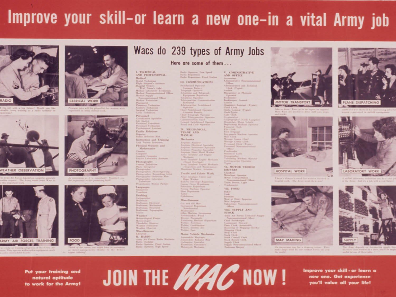 Amazon.com: WWII Poster - Improve Your Skill-or Learn a New One - In a ...