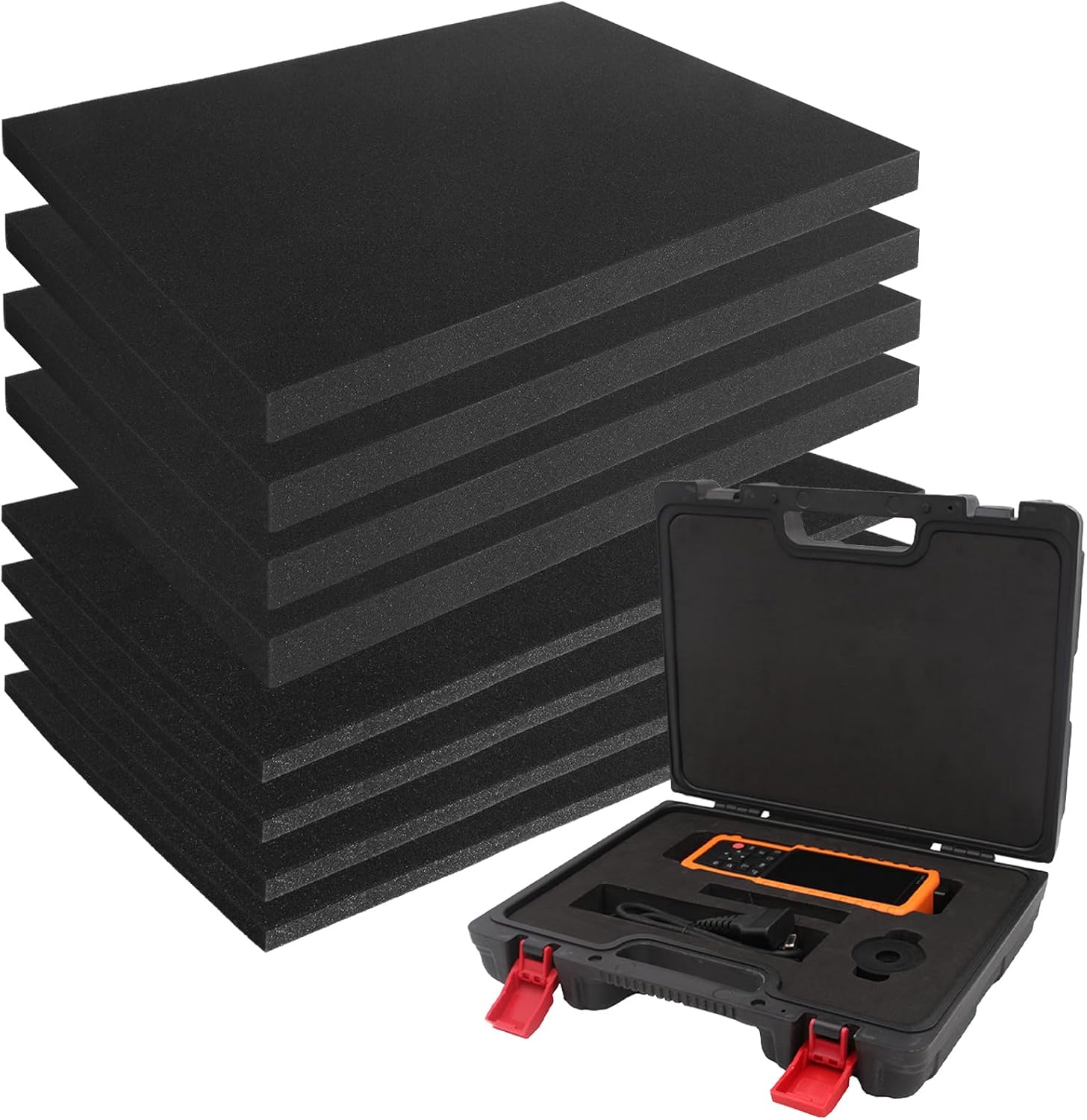 Amazon.com: LDXDRU 8Pcs Polyurethane Foam Sheet 16 x 12 x (0.4" and 1"), Packing Foam Sheets ...