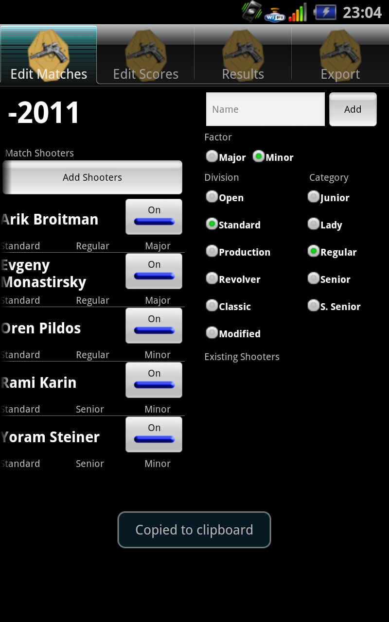 IPSC/USPSA Scoring - App on the Amazon Appstore