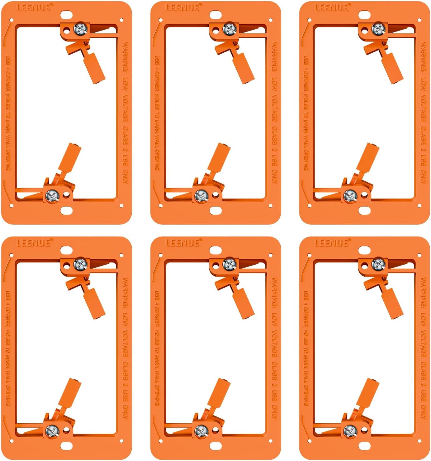 Low Voltage Mounting Bracket 1 Gang for Ethernet Wall Plate, Low ...