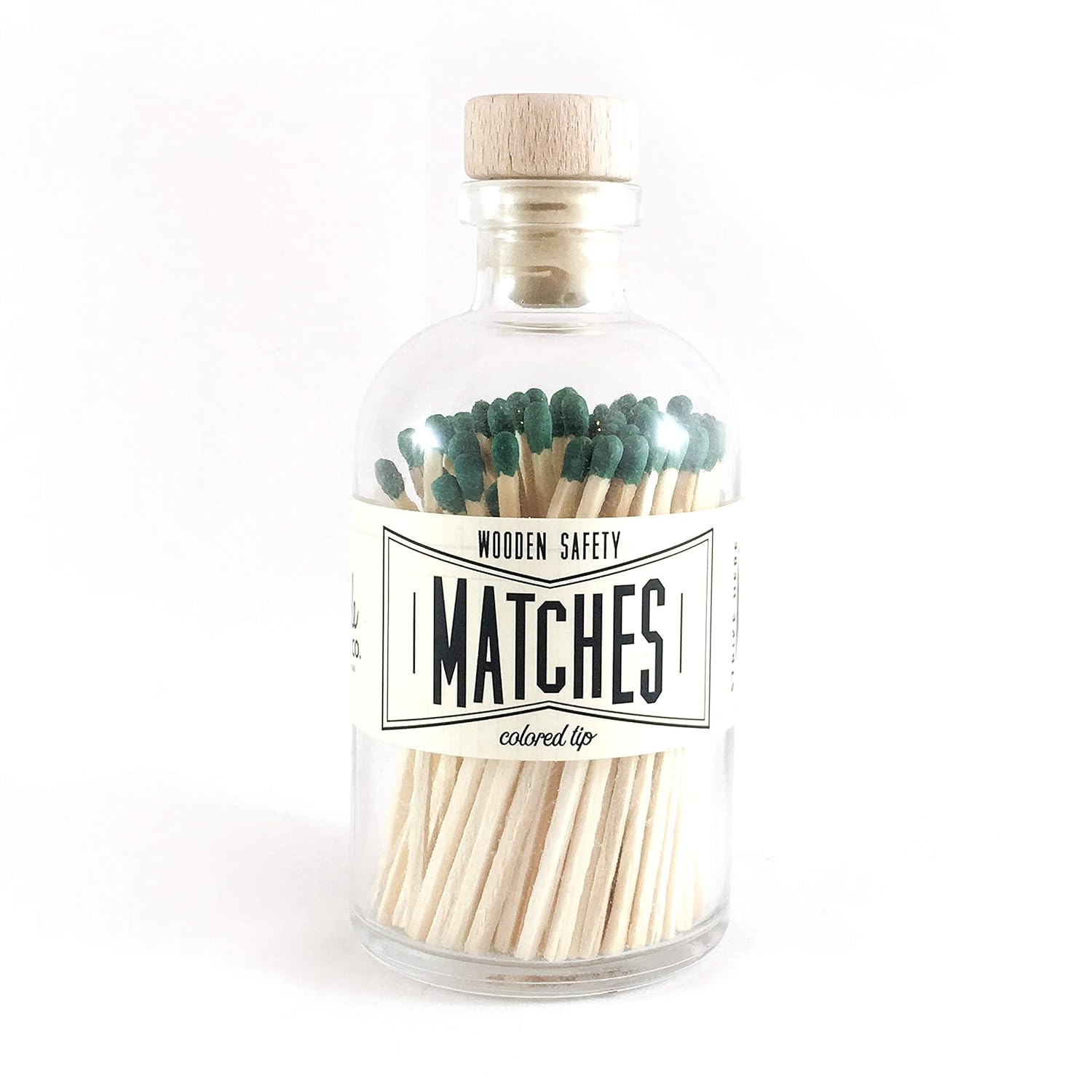 Amazon.com: Made Market Co. Matches in Apothecary Bottle | Approx. 100 ...