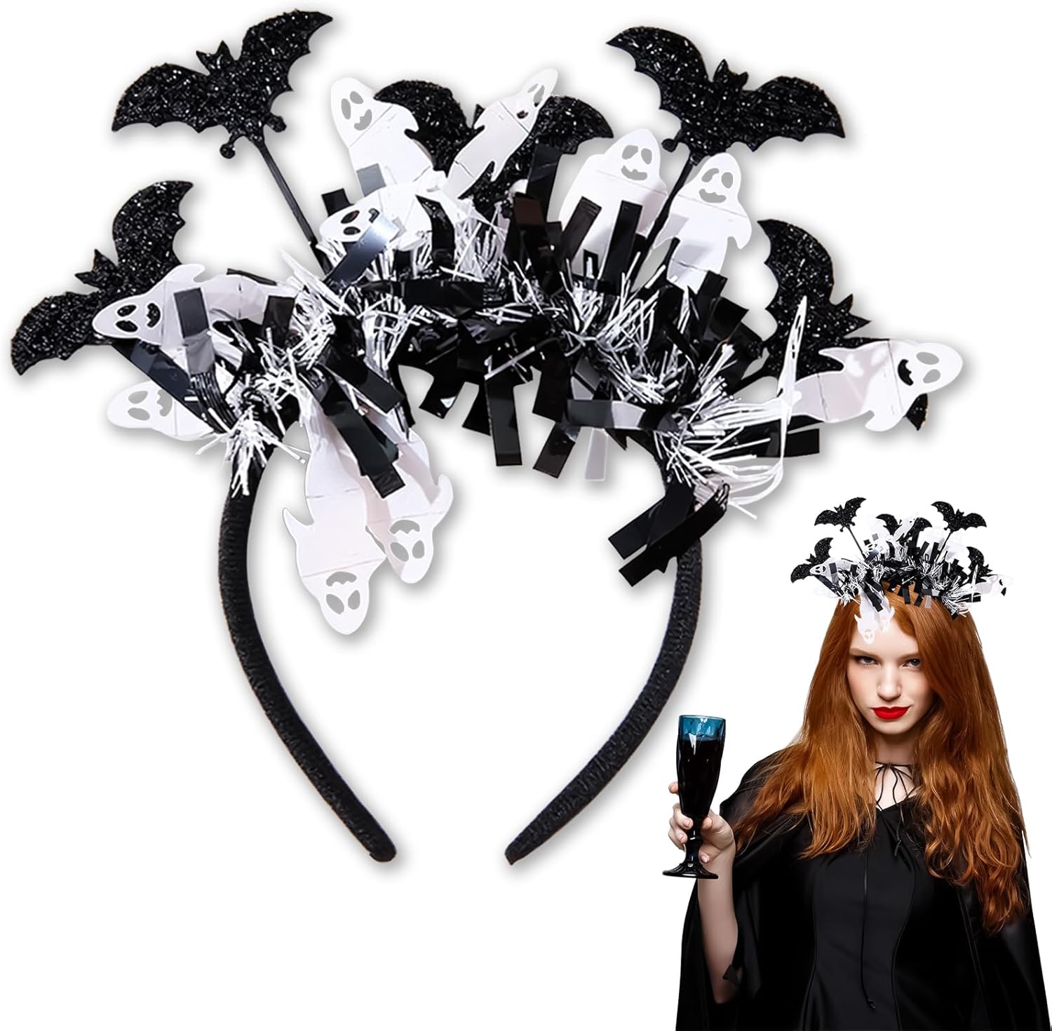 Amazon.com: Halloween Headbands for Women Party Decorations, Halloween ...