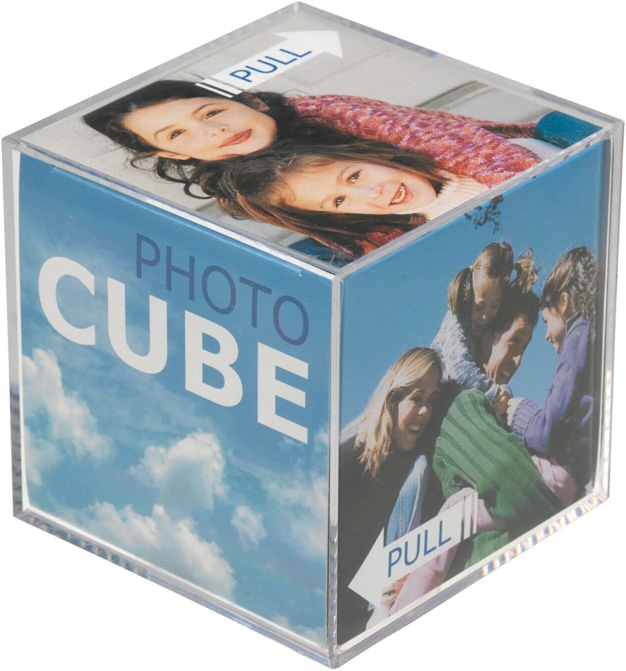 'Magic Rotating Photo Cube for 6 Photos : Amazon.co.uk: Home & Kitchen