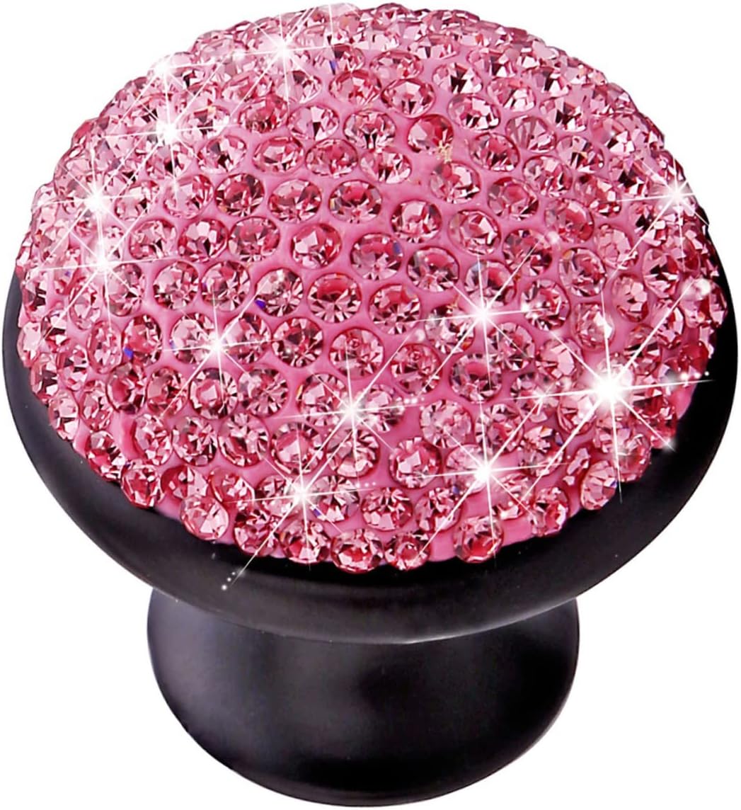 WOONEKY Cabinet Door Bathroom Knobs Hardware Black Drawer Pulls Black ...