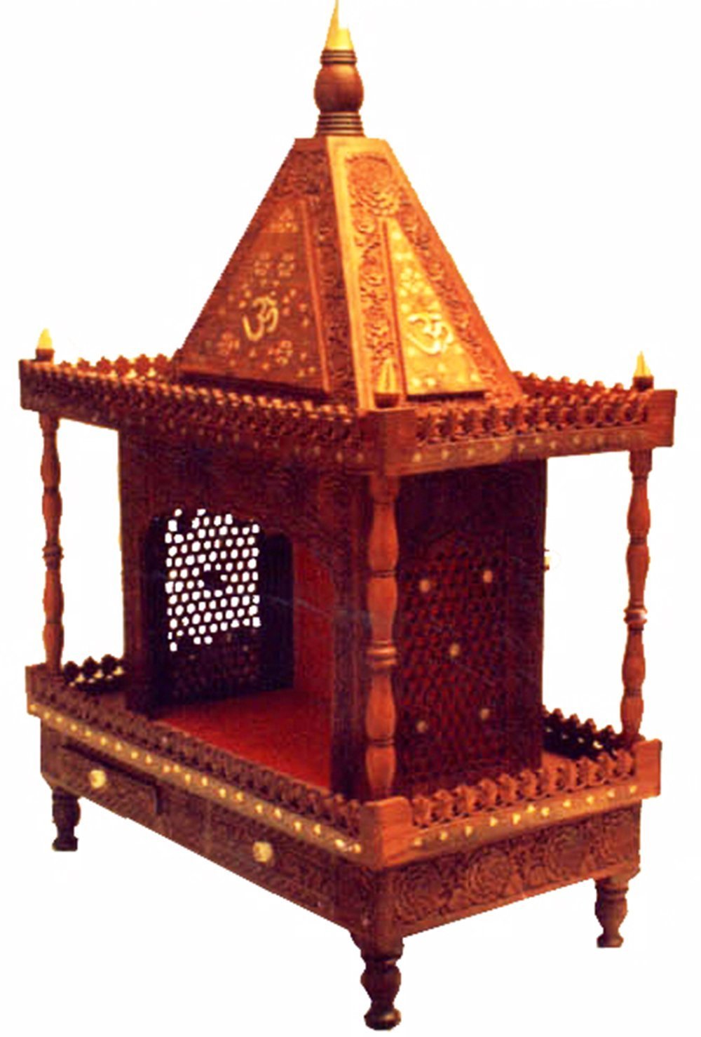 Shilpi Wooden Temple 002 : Amazon.in: Home & Kitchen