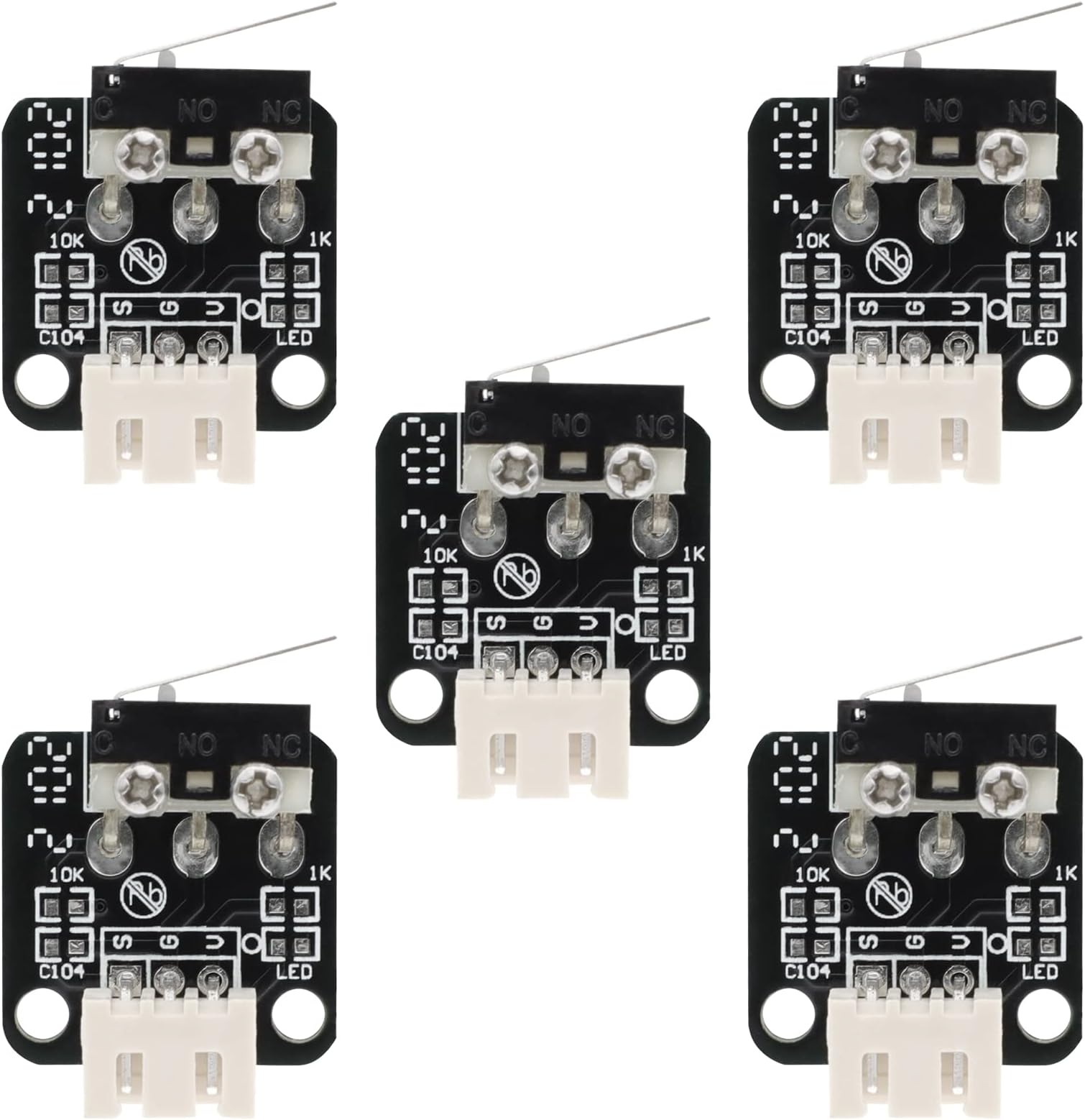 5Pcs Creality Original EndStop Limit Switch Kit for Ender 3 V2 Ender3 ...