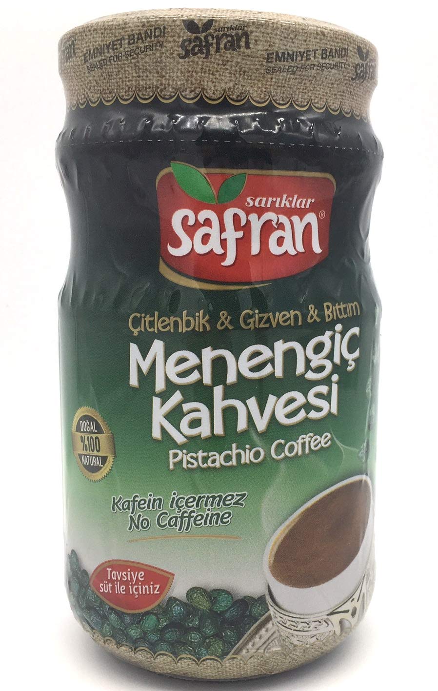 Amazon.com : SAFRAN Menengic kahvesi ( pistachio coffee ) : Grocery ...