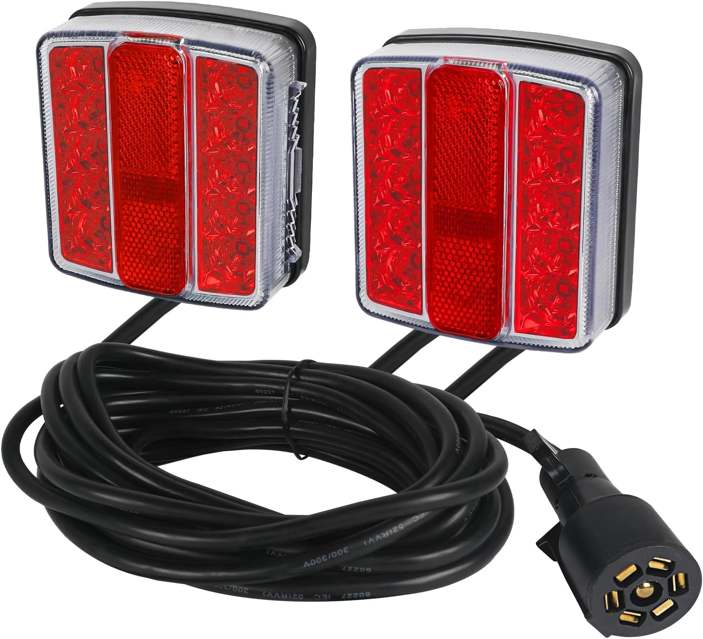 Amazon.com: Yinaolan 2 Pcs LED Magnetic Trailer Lights Kit, 12V ...